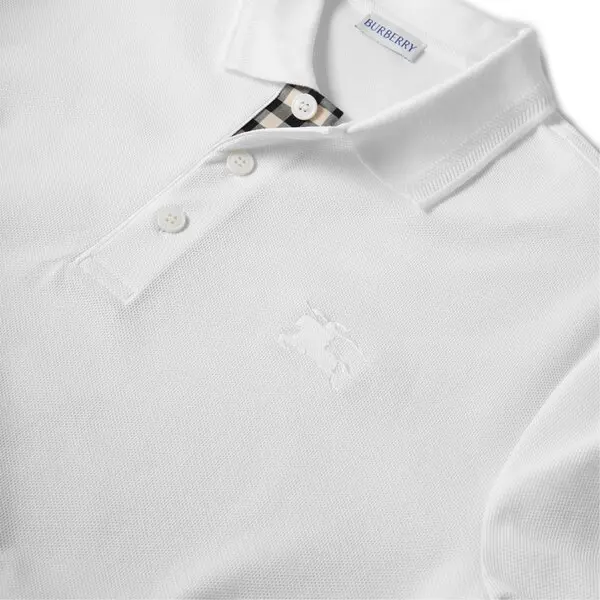 Burberry Minimalist Short-sleeve Polo Shirt