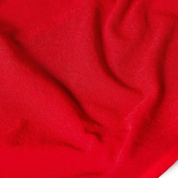 GANNI Sleeveless Draped Tie Shirt With Asymmetrical Hem - Red