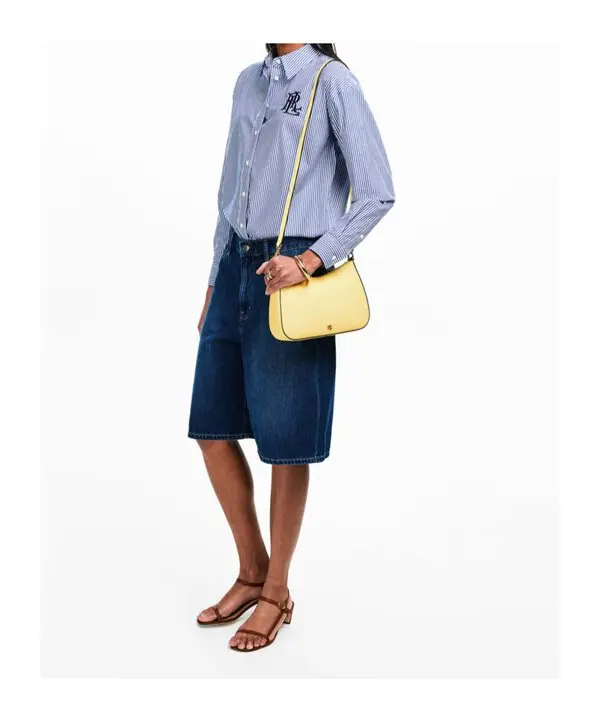 Ralph Lauren Logo Shoulder Bag - Yellow