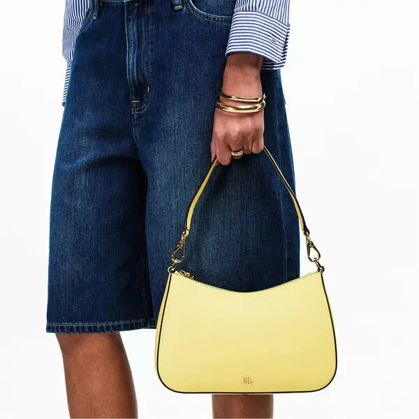 Ralph Lauren Logo Shoulder Bag - Yellow