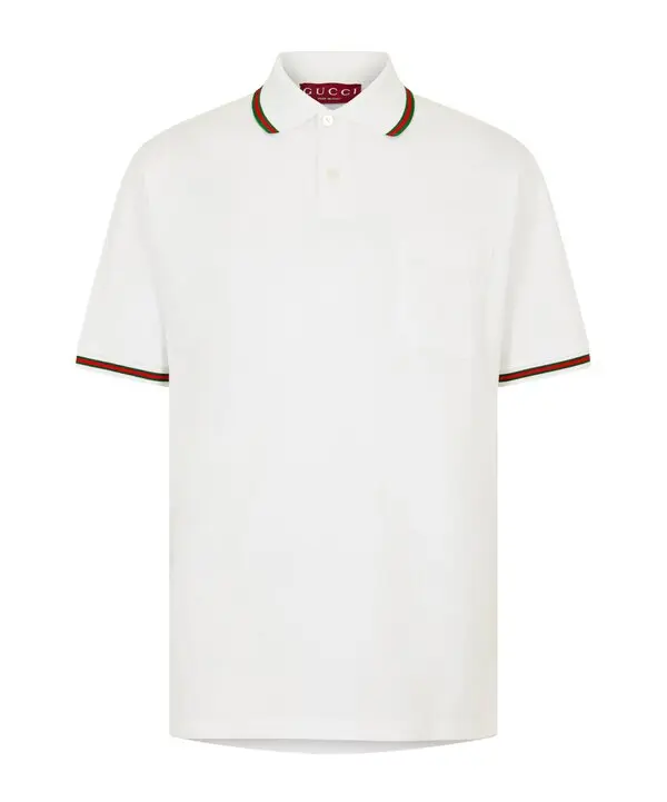 Gucci Short-sleeve Polo Shirt