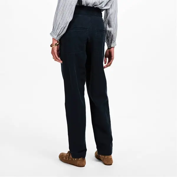 Isabel Marant Étoile High-waisted Pleated Casual Pants