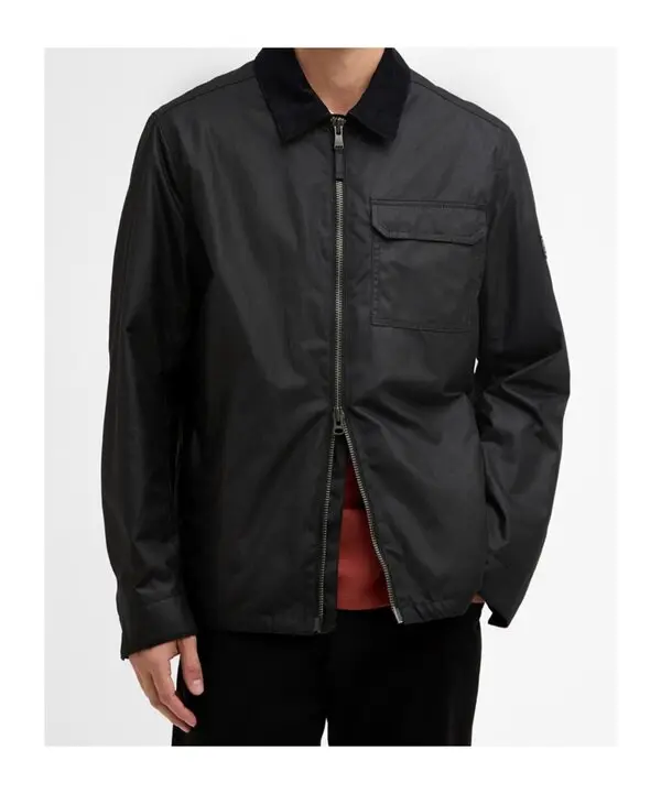 Barbour Zippered Long-sleeved Casual Jacket