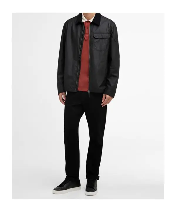 Barbour Zippered Long-sleeved Casual Jacket