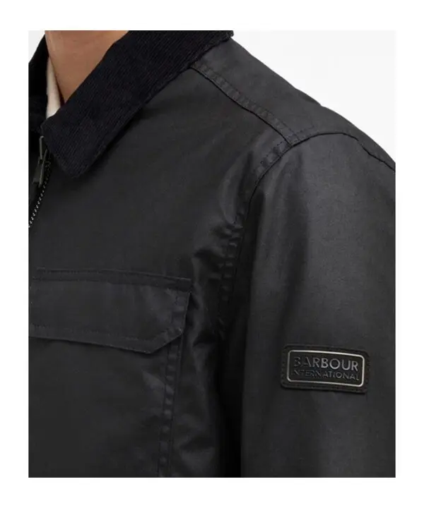 Barbour Zippered Long-sleeved Casual Jacket