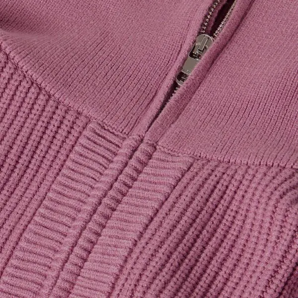 Varley Maura Knitted Crew-neck Pullover - Lavender