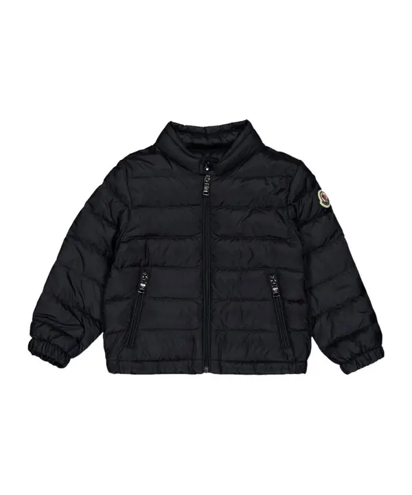 Moncler Logo Patch Quilted Down Jacket