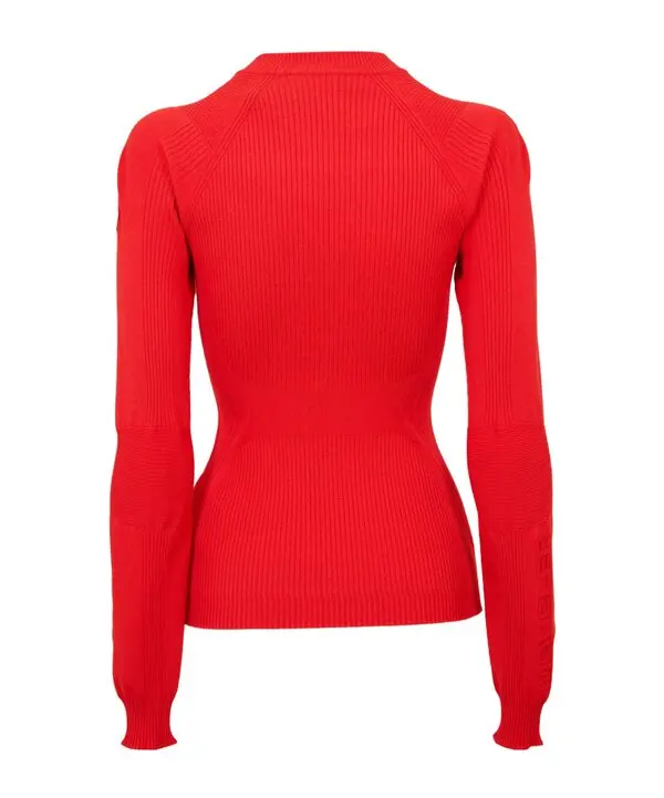 Moncler Ribbed Knit Crew Neck Jumper