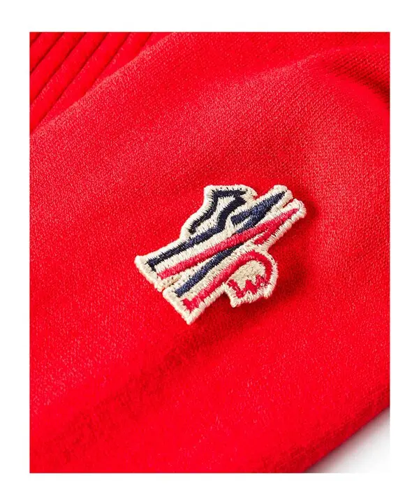 Moncler Ribbed Knit Crew Neck Jumper