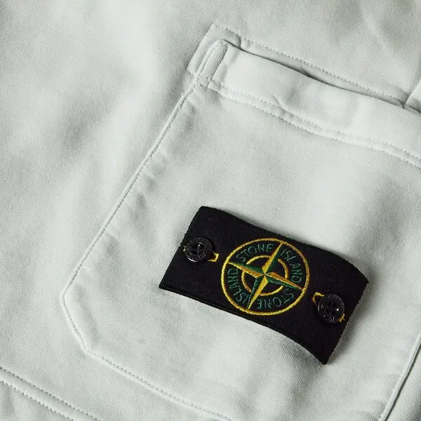 Stone Island Fleece Jogger Shorts