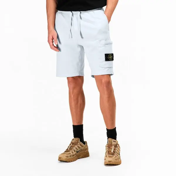 Stone Island Fleece Jogger Shorts