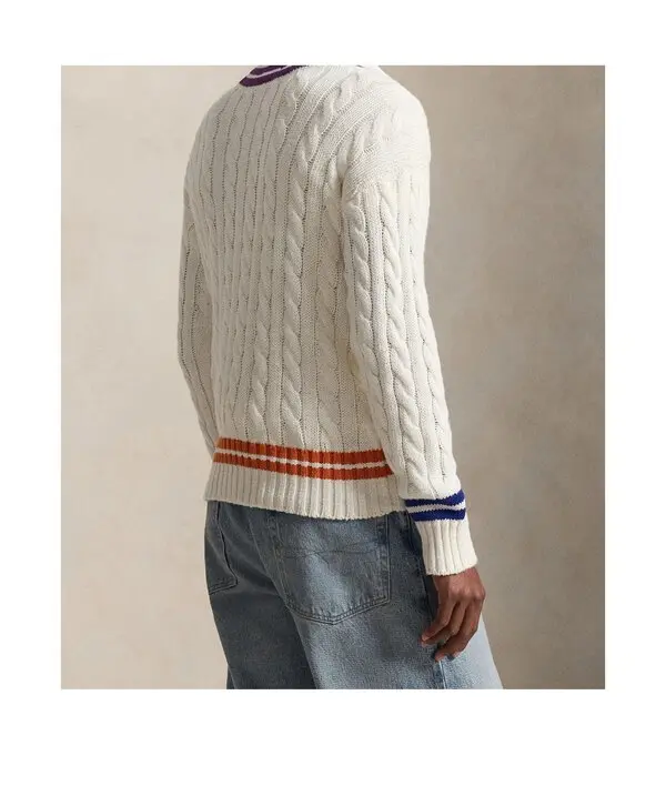 Polo Ralph Lauren Cable Knit V-neck Sweater