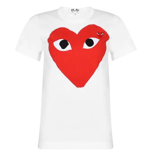 Play Comme Des Garcon Heart T Shirt
