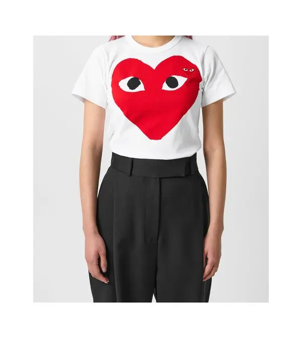 Play Comme Des Garcon Heart T Shirt