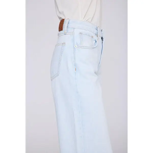 ANINE BING Wide Leg Jeans - White