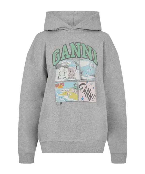 GANNI Oversized Overhead Hoodie