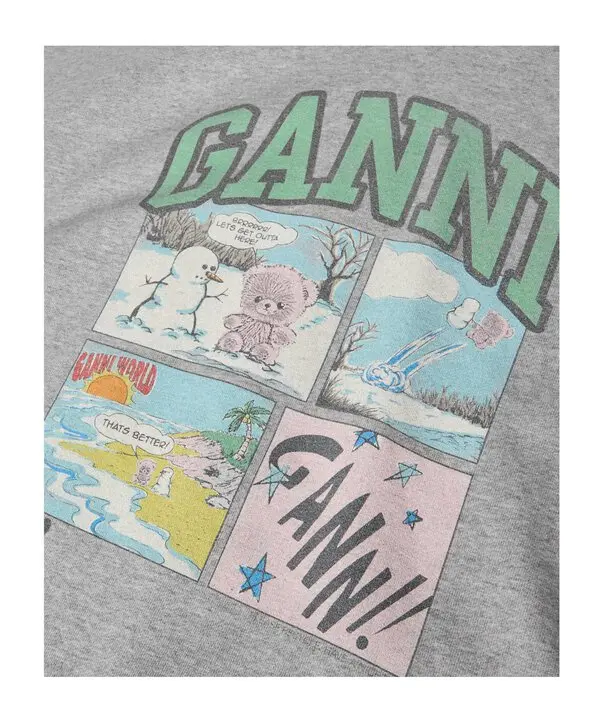 GANNI Oversized Overhead Hoodie