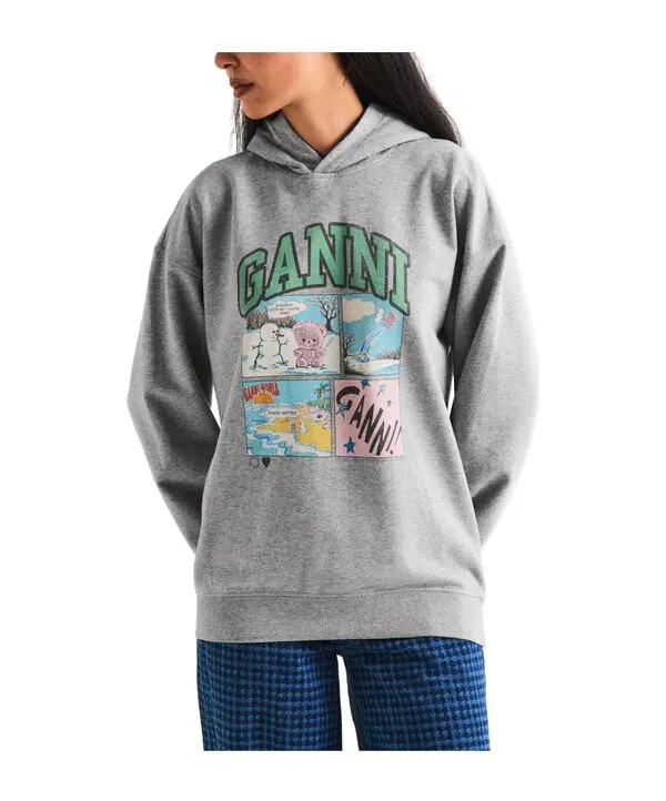 GANNI Oversized Overhead Hoodie