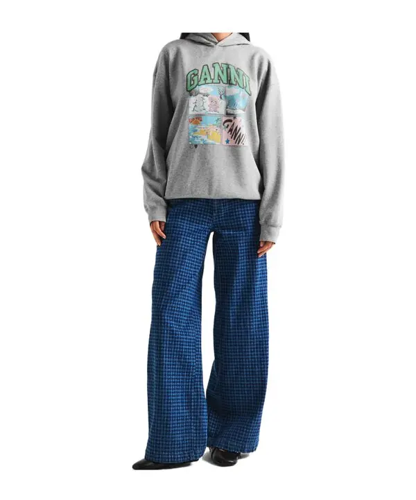 GANNI Oversized Overhead Hoodie