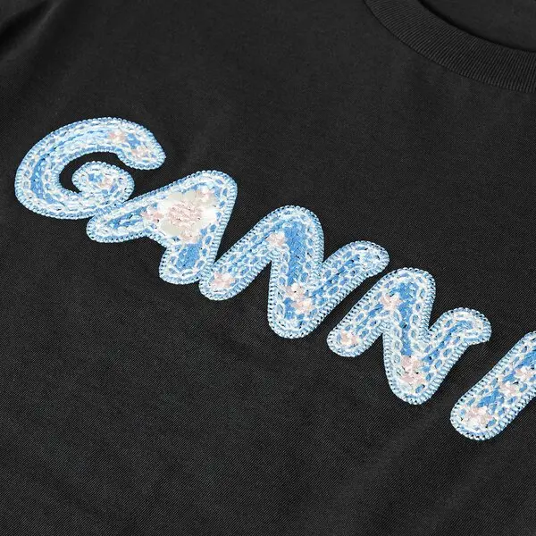 GANNI Logo T-shirt