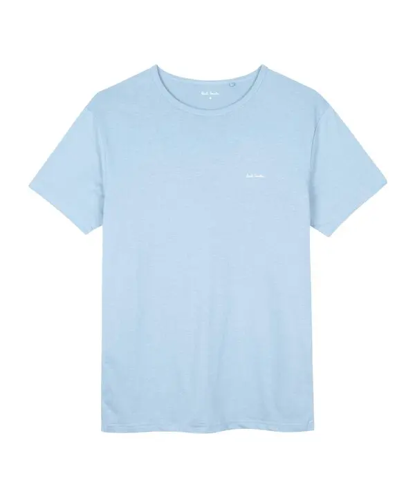 Paul Smith Logo Crew Neck T-shirt - Blue