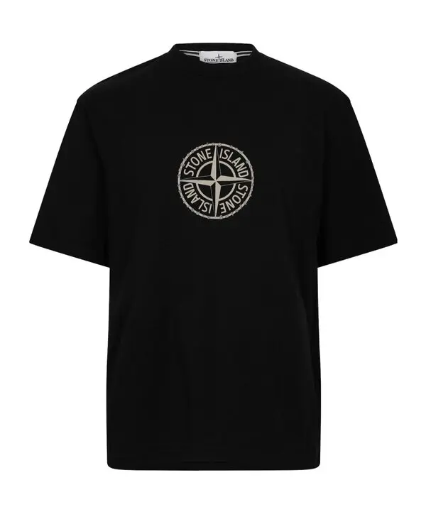 Stone Island Logo Short-sleeved T-shirt