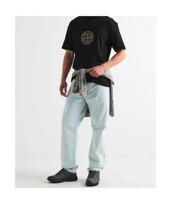 Stone Island Logo Short-sleeved T-shirt