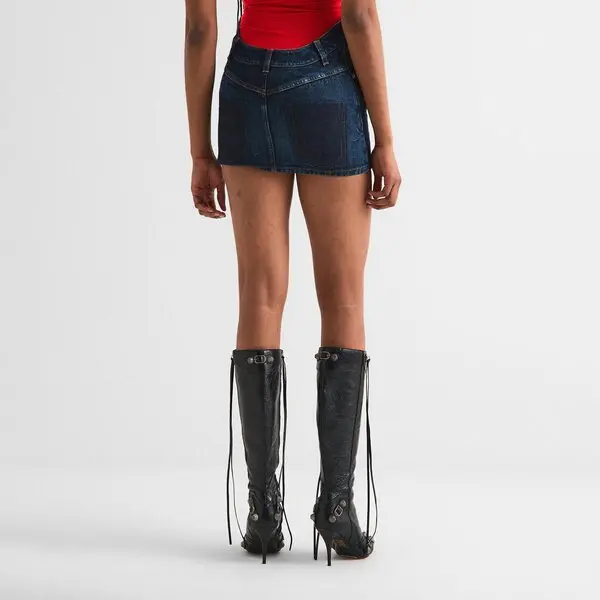 JEAN PAUL GAULTIER Denim Mini Skirt