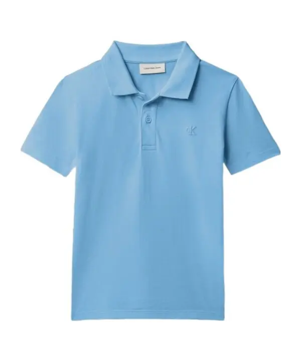 Calvin Klein Solid Polo Jn63 - Blue