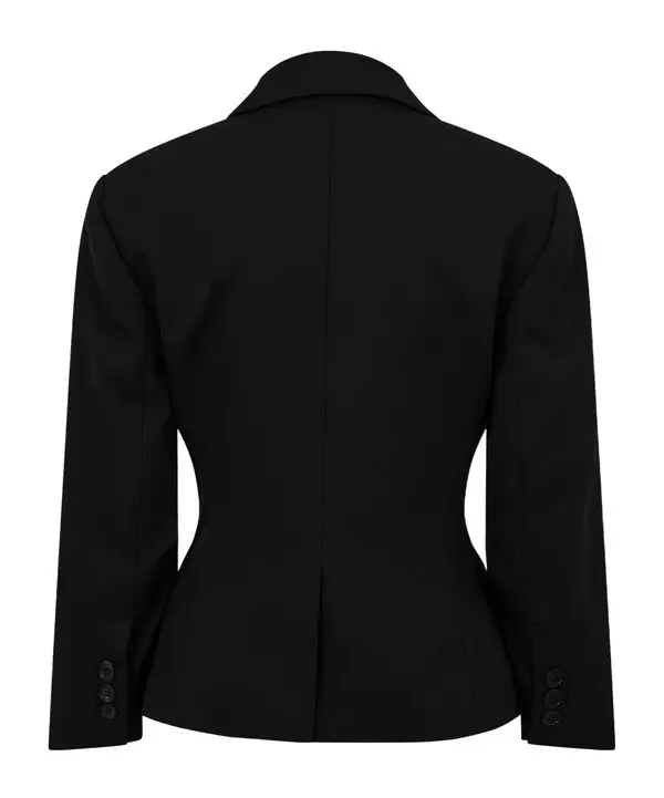Versace Waist-hugging Single-breasted Jacket
