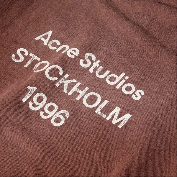 Acne Studios Logo Hoodie