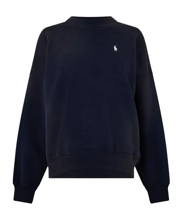Polo Ralph Lauren Crewneck Sweatshirt With Embroidered Logo