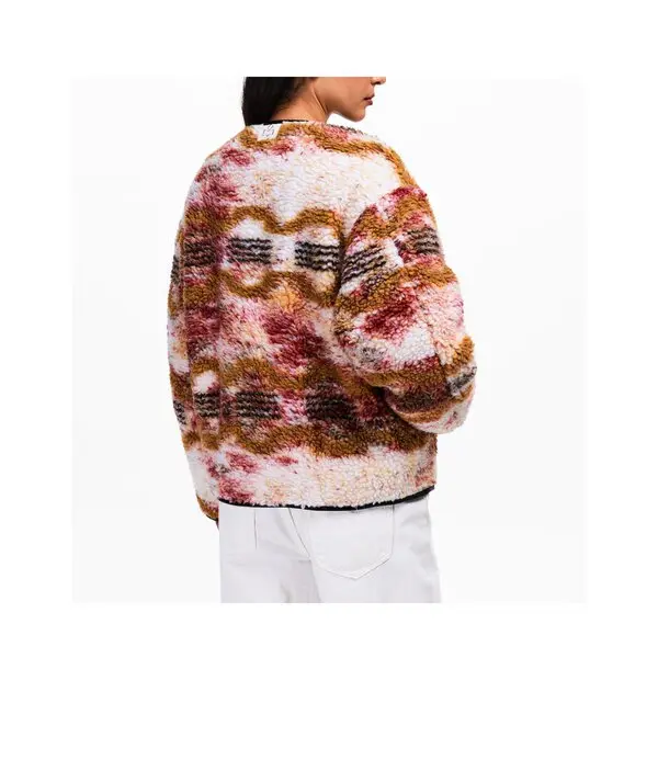 Isabel Marant Étoile Multicolor Patterned Fleece Jacket