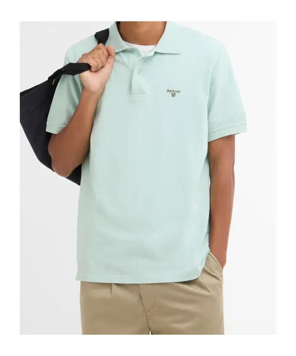 Barbour Button-down Short-sleeved Polo Shirt