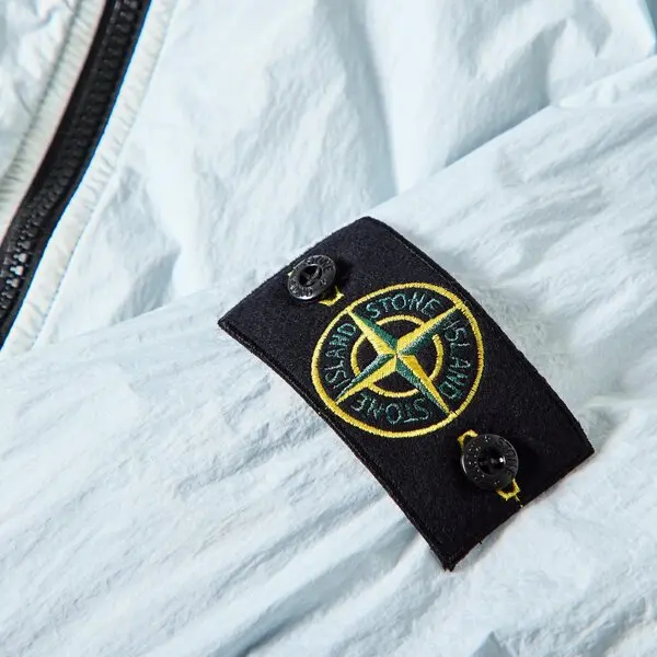 Stone Island Crinkle Rep Hooded Bomber Jacket