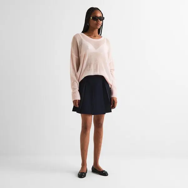 Balenciaga Crew Neck Jumper - Nude
