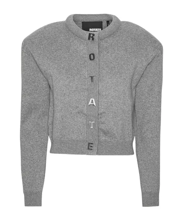 ROTATE BY BIRGER CHRISTENSEN Long Sleeve Knit Cardigan