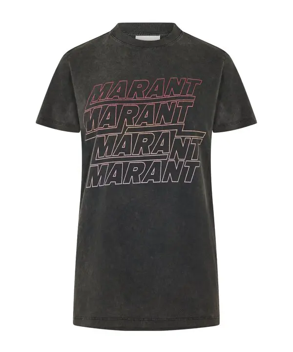 Isabel Marant Étoile Logo Printed T-shirt
