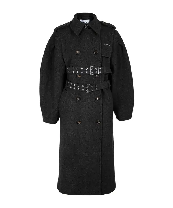GANNI Long Coat