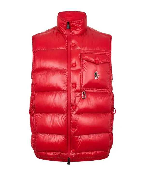 Moncler Puffer Vest - Red