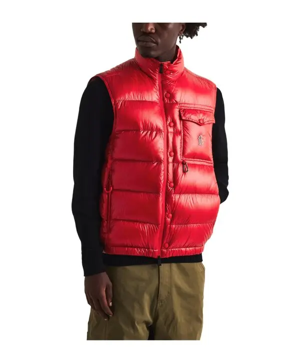 Moncler Puffer Vest - Red