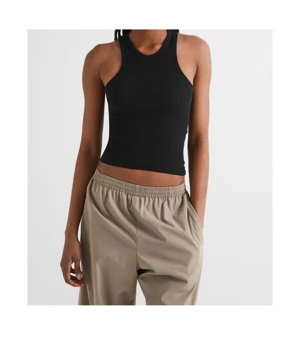 Balenciaga Ribbed Slim Fit Tank Vest