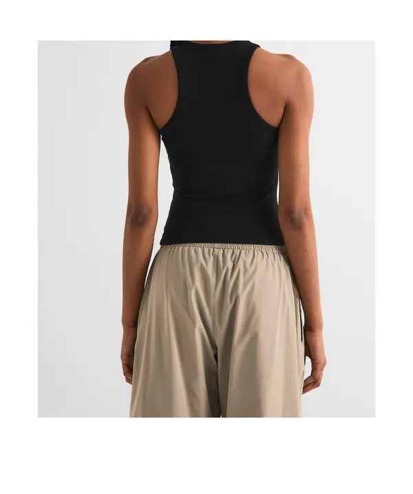 Balenciaga Ribbed Slim Fit Tank Vest