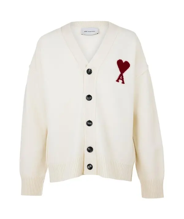 AMI Paris Knitted Cardigan