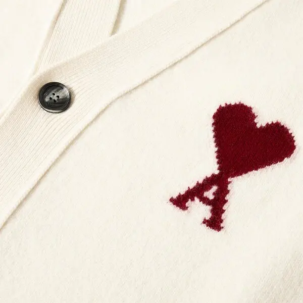 AMI Paris Knitted Cardigan