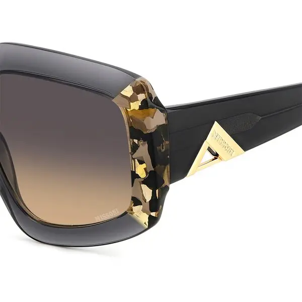 Missoni Oversized Sunglasses With Logo Detail