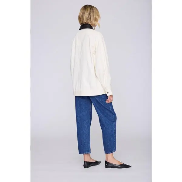ANINE BING Collared Zip-up Jacket