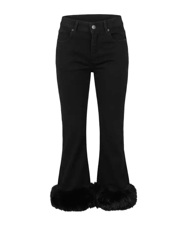 Balenciaga Solid Color Casual Pants