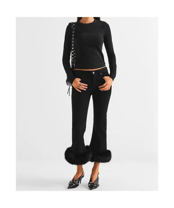 Balenciaga Solid Color Casual Pants