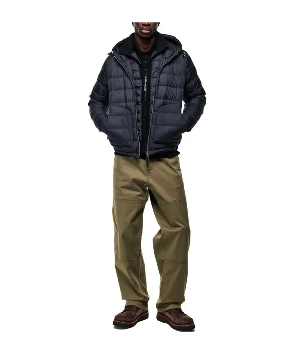 Moncler Quilted Hooded Down Jacket